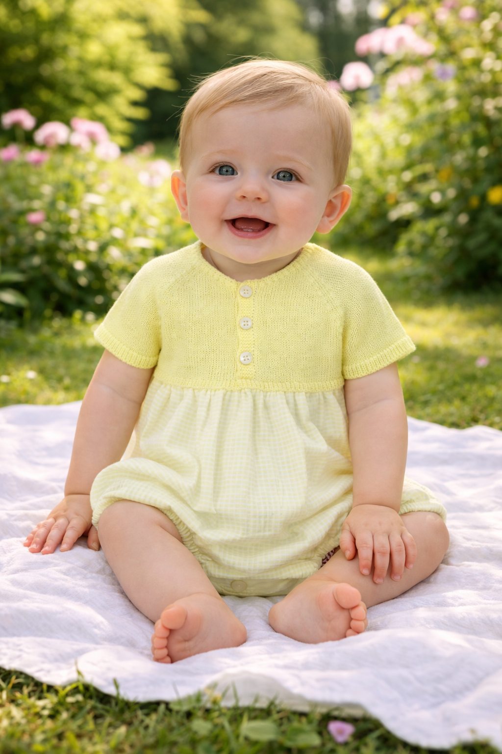 Baby Unisex Lemon Romper - 3 Months – Perfect Little Thing